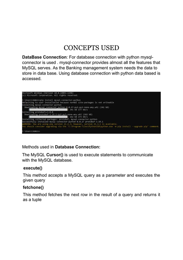 Banking Management System Report .docx