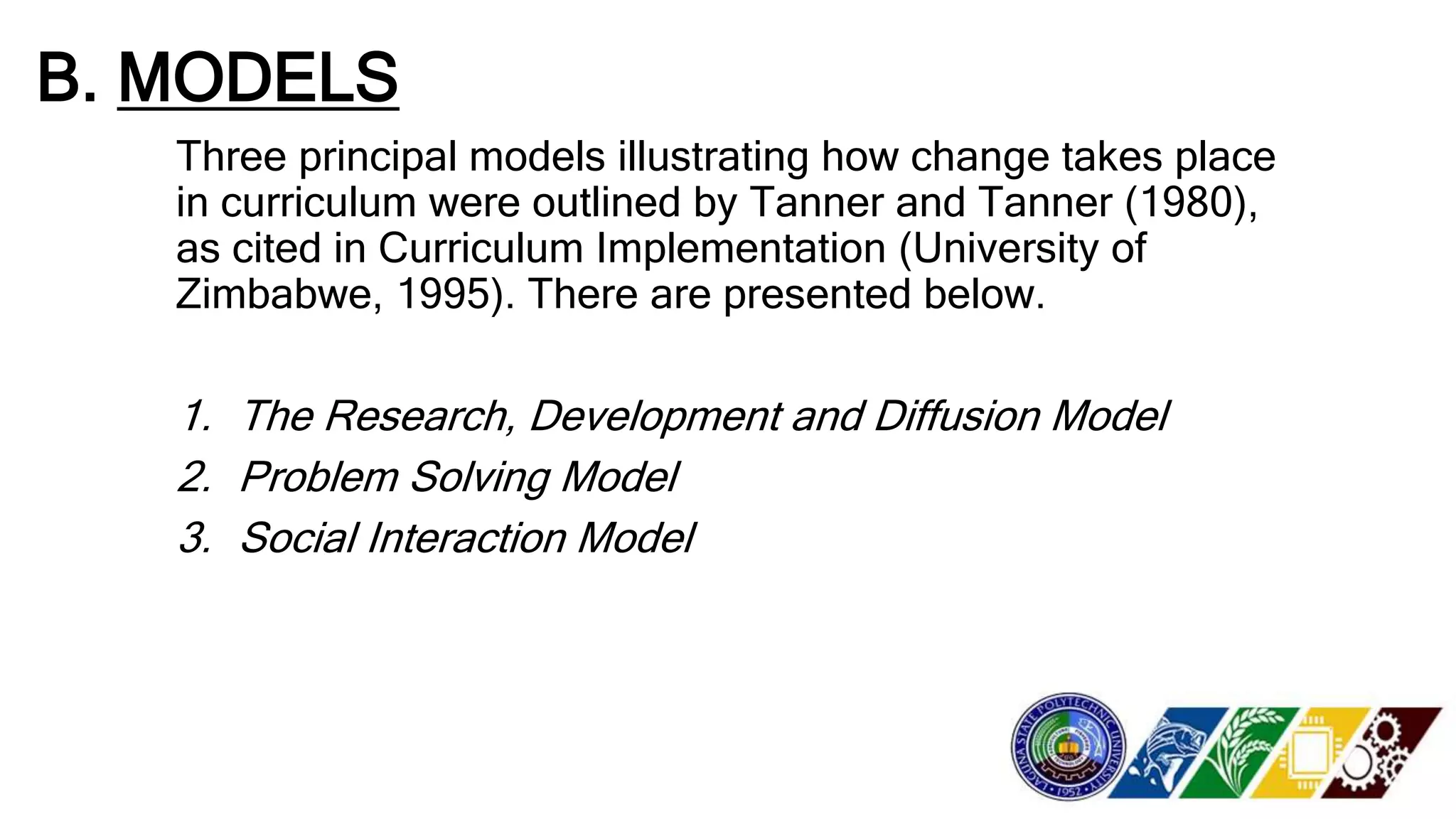 Strategies for curriculum change and innovation | PPTX