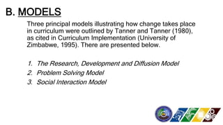 Strategies for curriculum change and innovation | PPTX