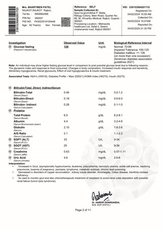 Metropolis Laboraotry Metropolis Laboratory Rajkot 7573086693 | PDF