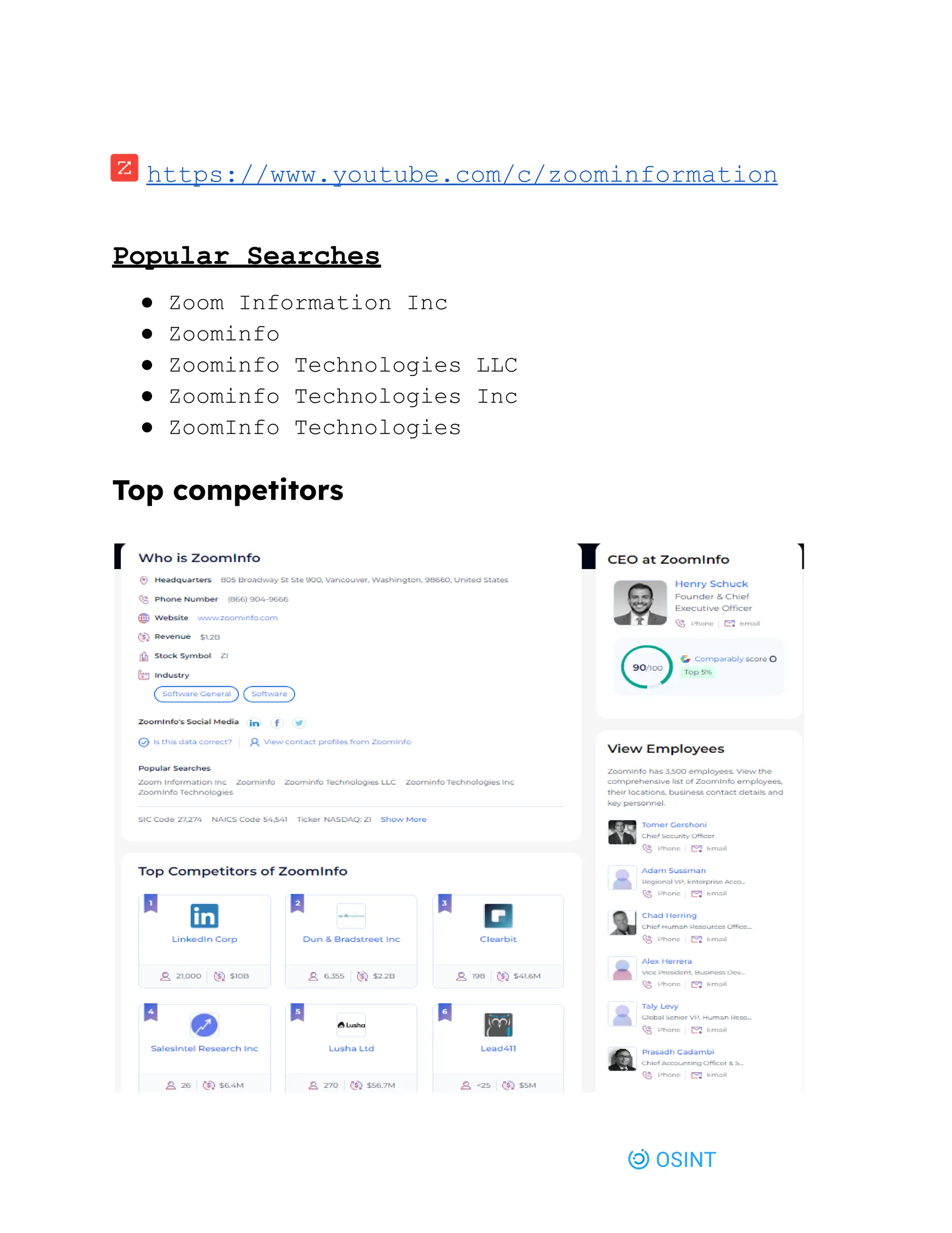 Report on OSINT | PDF
