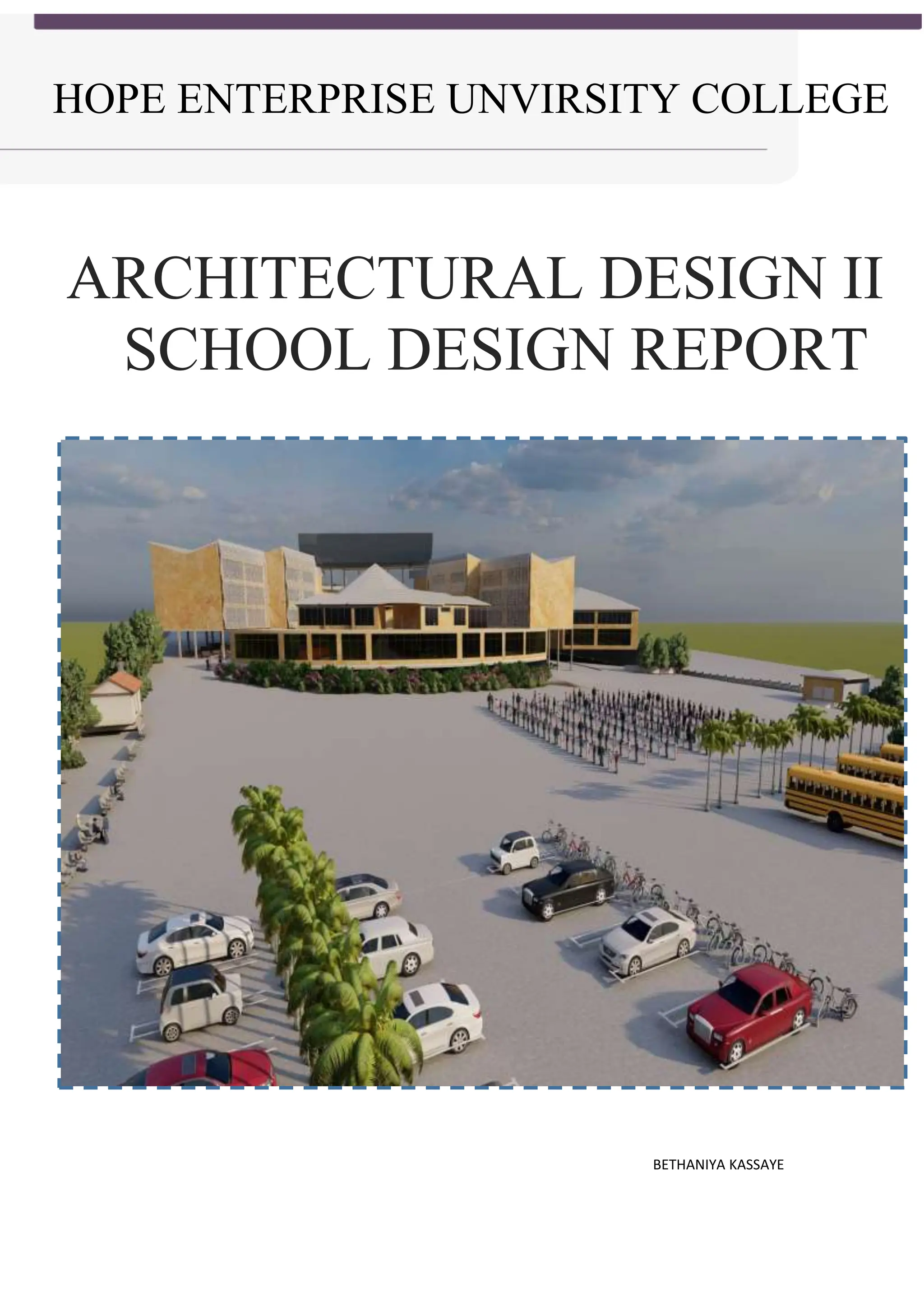Report for school design & Report for school design | PDF