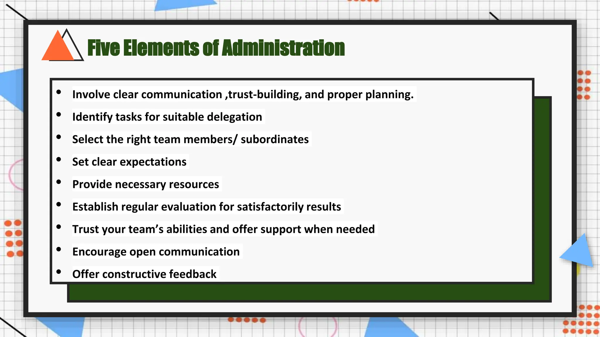 Roles, Responsibilities and Administrative Functions | PPTX