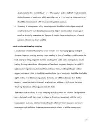 Safety management report of electrical engineering | PDF