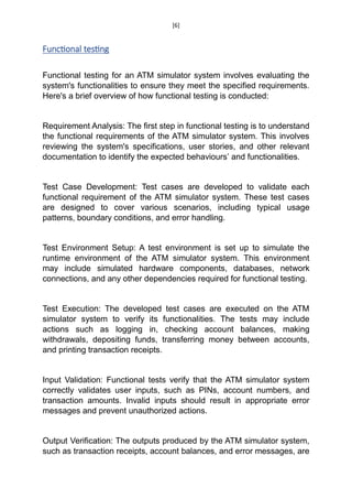 report.docx About Software development life Cycle | DOCX