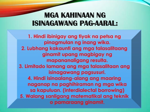 Pagpapangkat ng mga wika sa Pilipinas Pagpapangkat ng mga wika sa Pilipinas