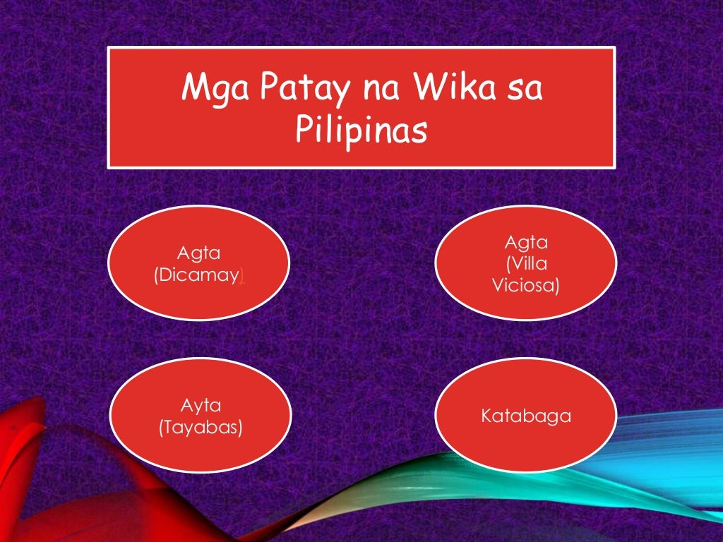 Pagpapangkat ng mga wika sa Pilipinas Pagpapangkat ng mga wika sa Pilipinas