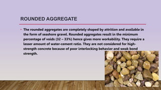 REPORT-AGGREGATE and TYPES OF AGGREGATE (1).pptx