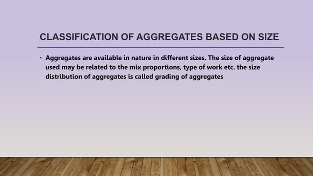 REPORT-AGGREGATE and TYPES OF AGGREGATE (1).pptx | Civil Engineering ...