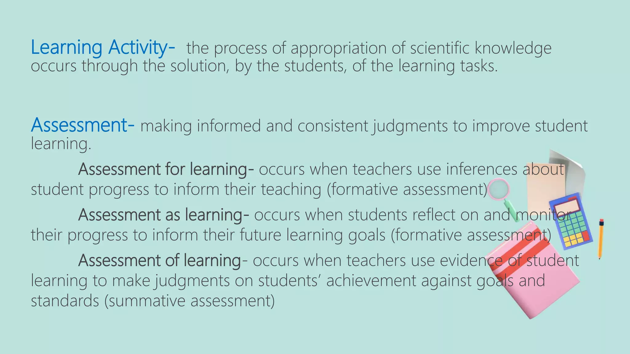 REPORT-Aligning Learning Outcomes, Learning Activities and Assessment.pptx
