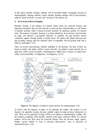 Report artificial intelligence in breast imaging | PDF