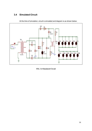 Led Rechargeable Emergency Light Circuit