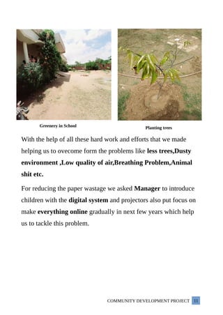 MGN-231 Communtiy Development Project Report | PDF