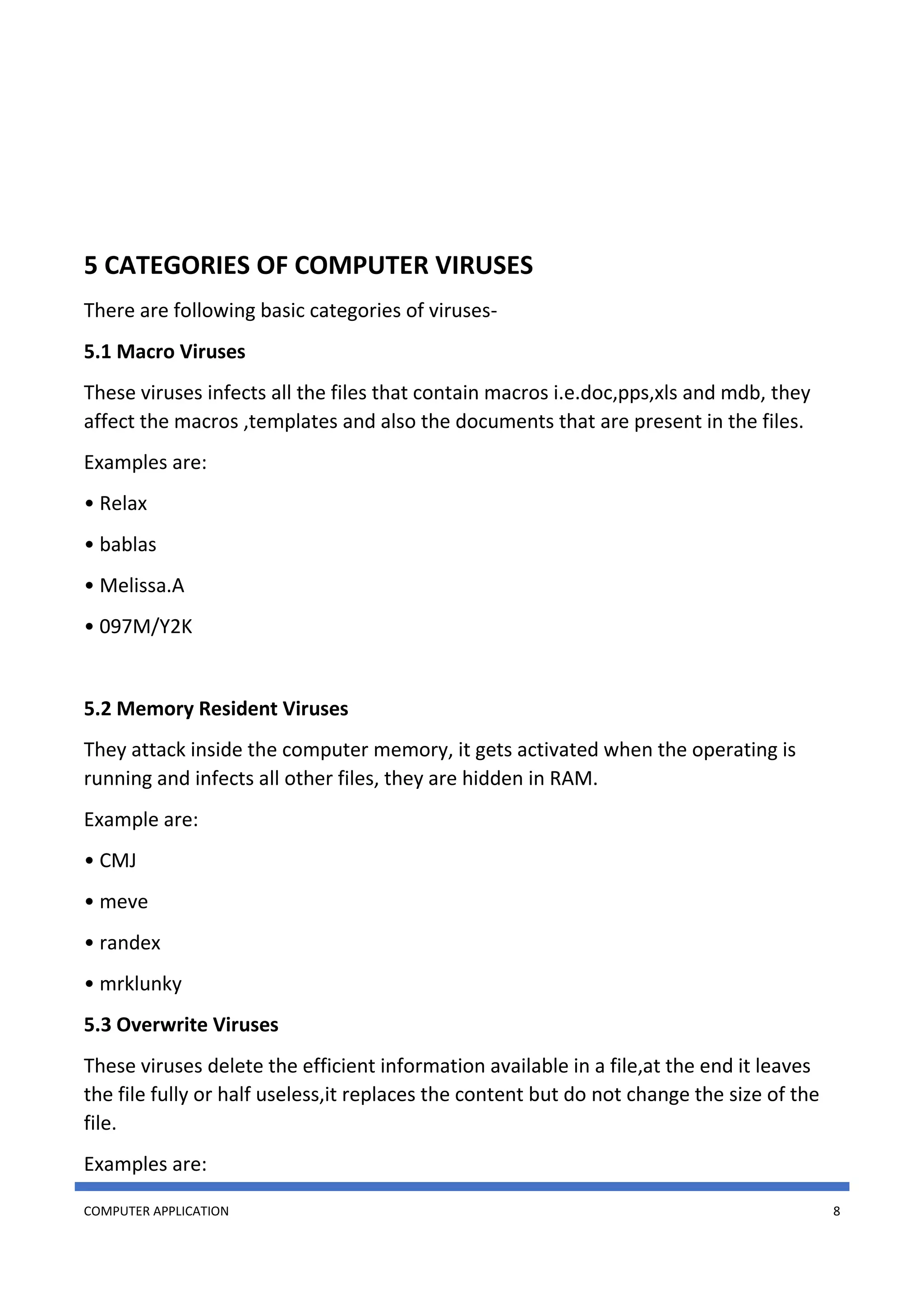 computer virus Report | PDF