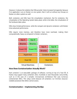 Containerization Report | PDF