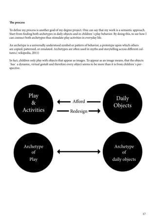 In dialogue with everyday object. A research of play archetypes | PDF