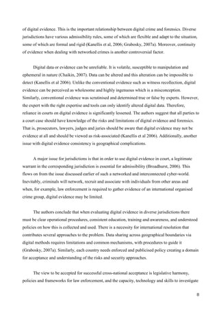 Digital Crime & Forensics - Report | PDF