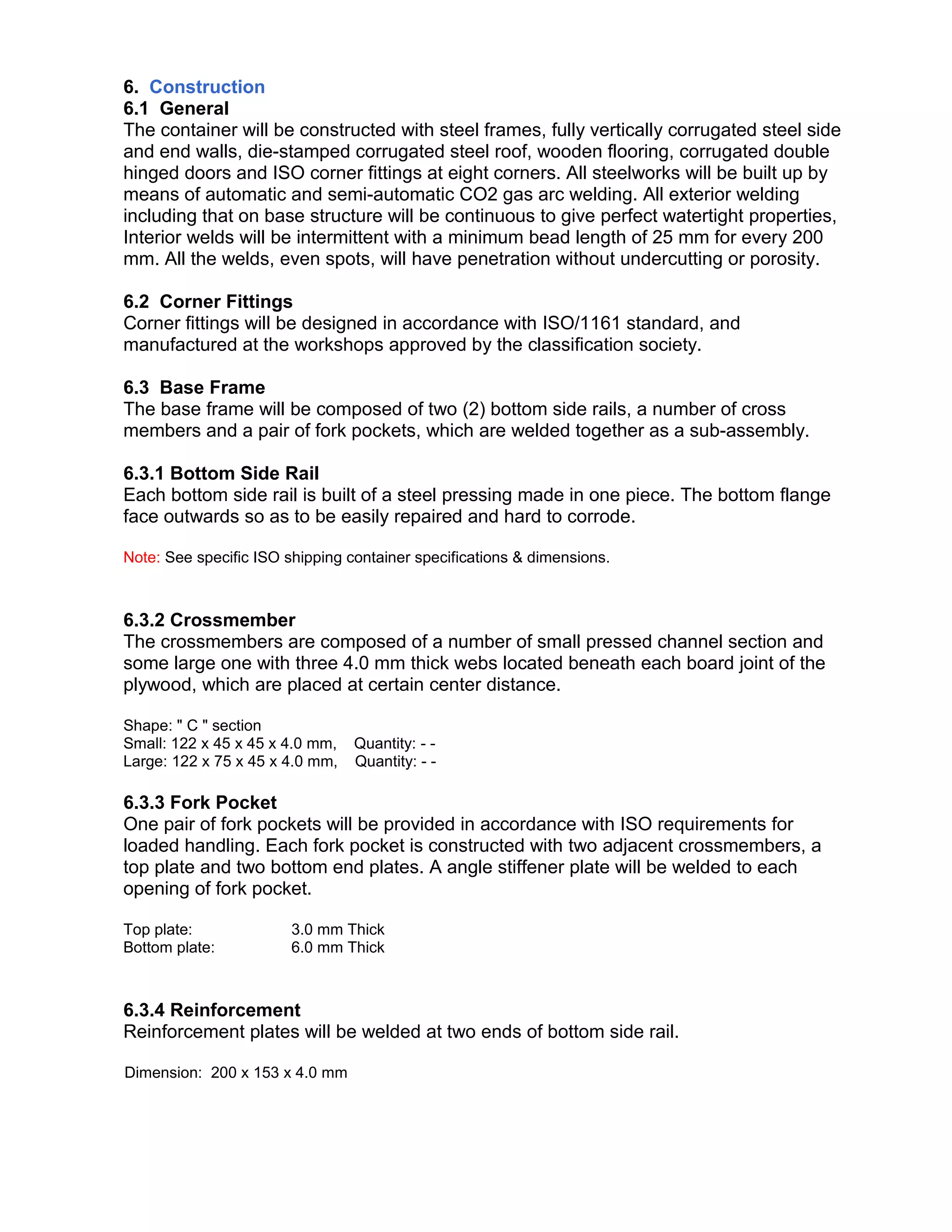 ISBU & Shipping Container Construction Approval Data | PDF