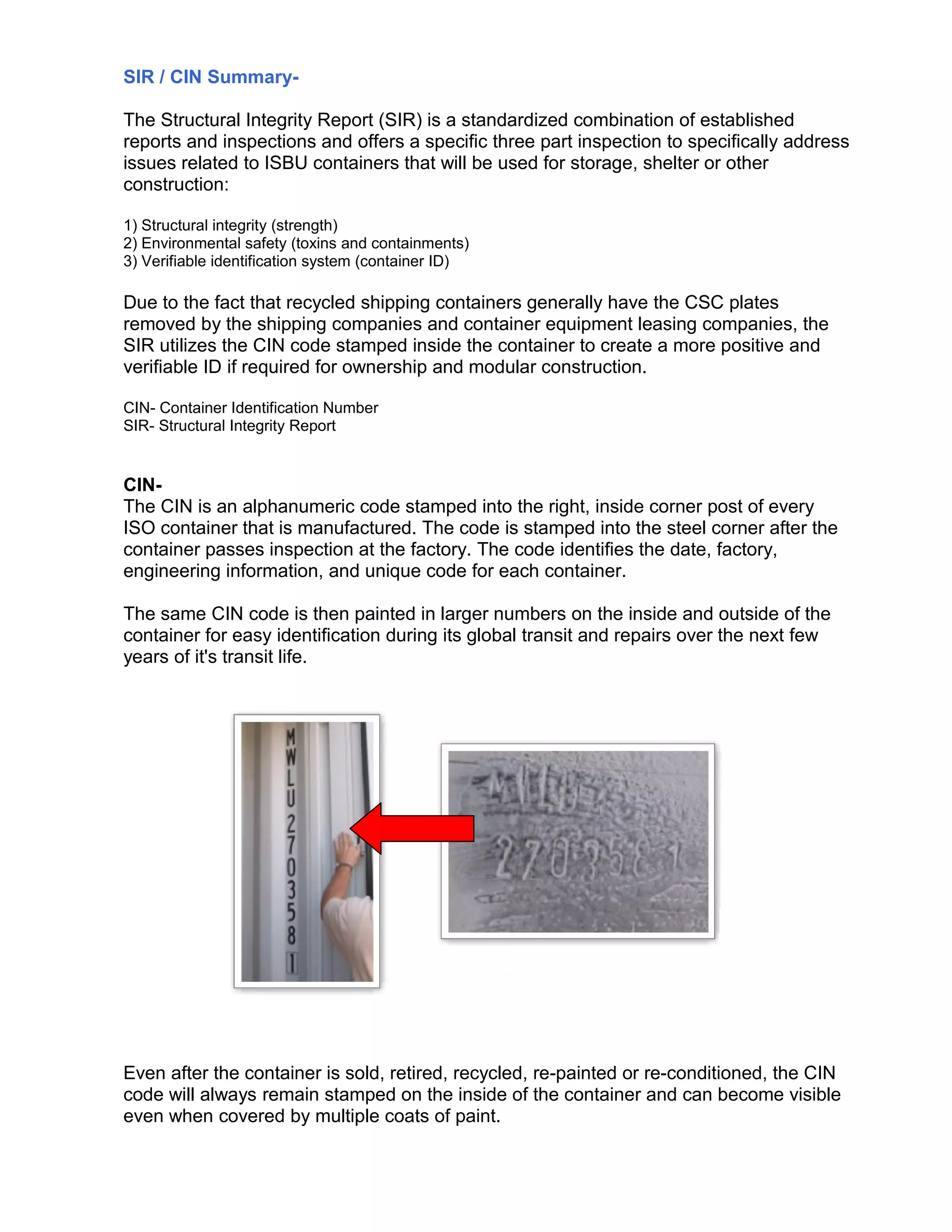 ISBU & Shipping Container Construction Approval Data | PDF