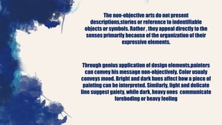 Subject And content | PPTX | Modern Art | Fine Art