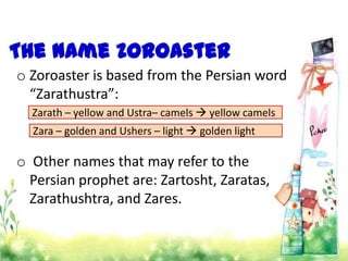 Zoroaster | PPTX