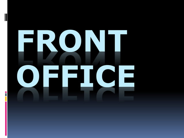 Front Office | PPTX