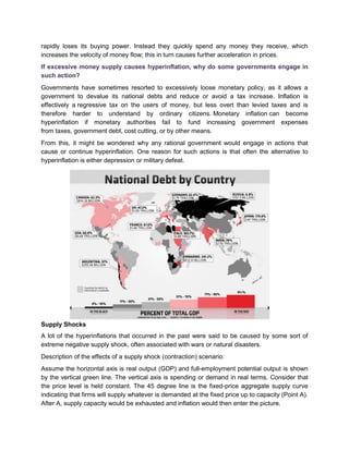Macroeconomics Report on Hyperinflation | PDF