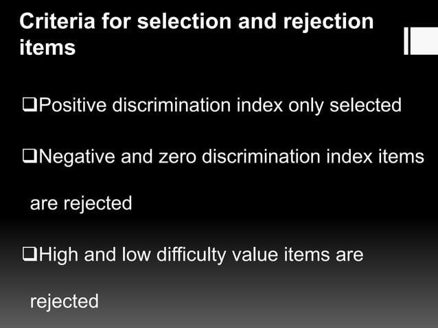 ITEM ANALYSIS | PPTX | Debated Sensitive Social Issues | Sensitive Topics