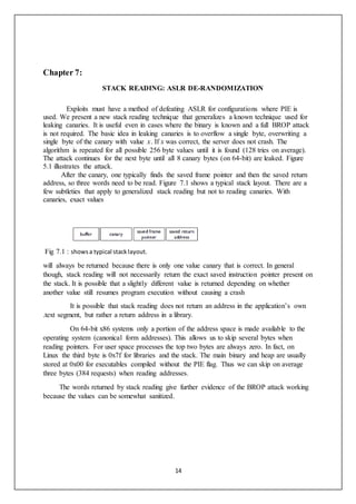 Report on hacking blind | PDF