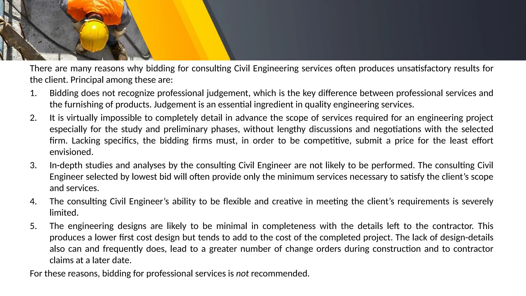 Selection of civil engineer in the Philippines | PPTX