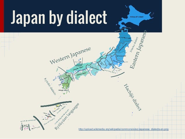 Report japanese dialects