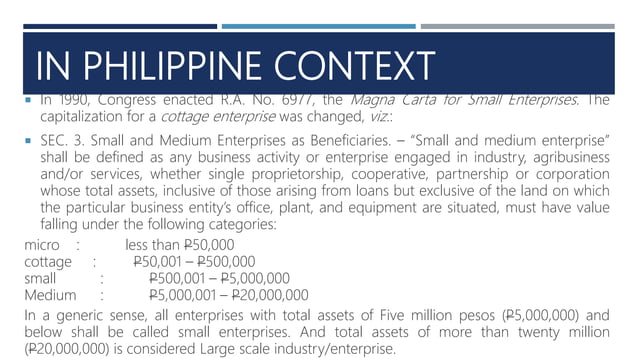 Large Scale Industry and Role of NACIDA in Phil Cottage Industry | PPTX ...