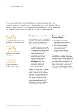 Report: mydata value orange - future of digital trust | PDF