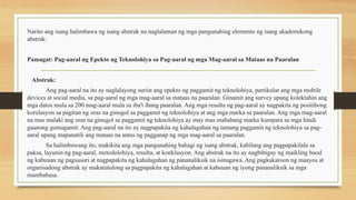 Report in Filipino...................... | PPTX