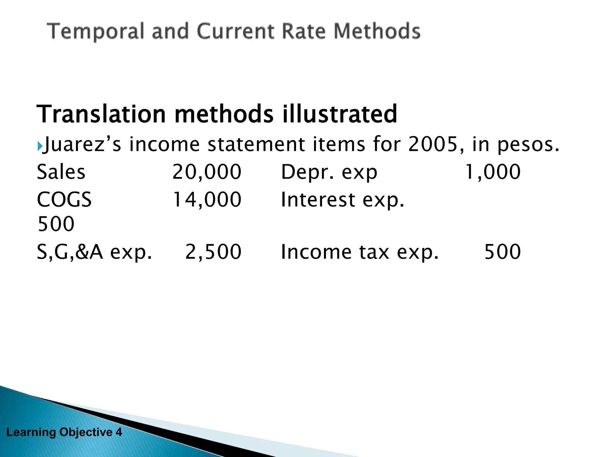Chapter 7 - Translation of Foreign Currency Financial Statements | PPT