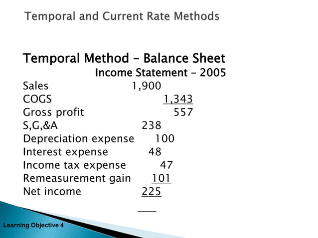 Chapter 7 - Translation of Foreign Currency Financial Statements | PPT