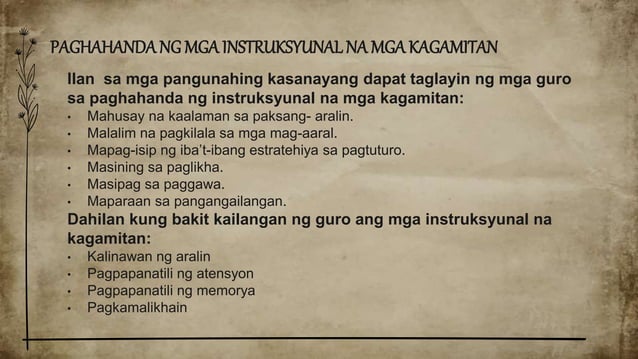 Simulain Paghahanda ng Kagamitang Pampagtuturo | PPTX