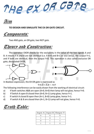 Report on-the-logic-gates | DOCX