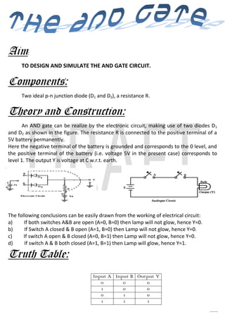Report on-the-logic-gates | DOCX