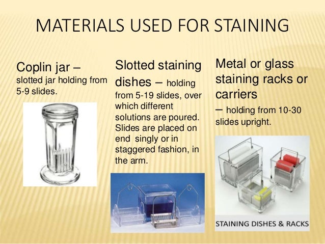 Principles of Staining