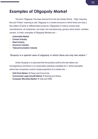 Oligopoly Market | PDF