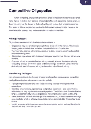 Oligopoly Market | PDF
