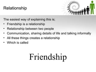 Friends and Relationship | PPT