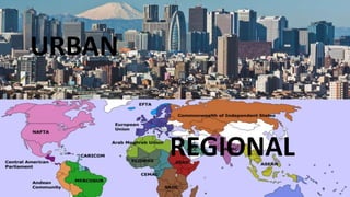 Regional Planning- Theories of explaining the emergence of towns | PPTX