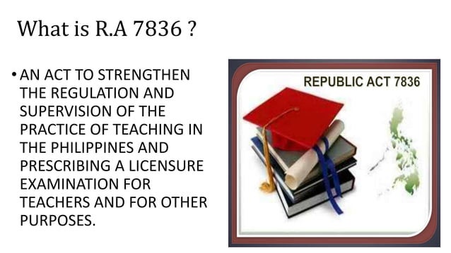 Report republic-act-7836 | PPTX