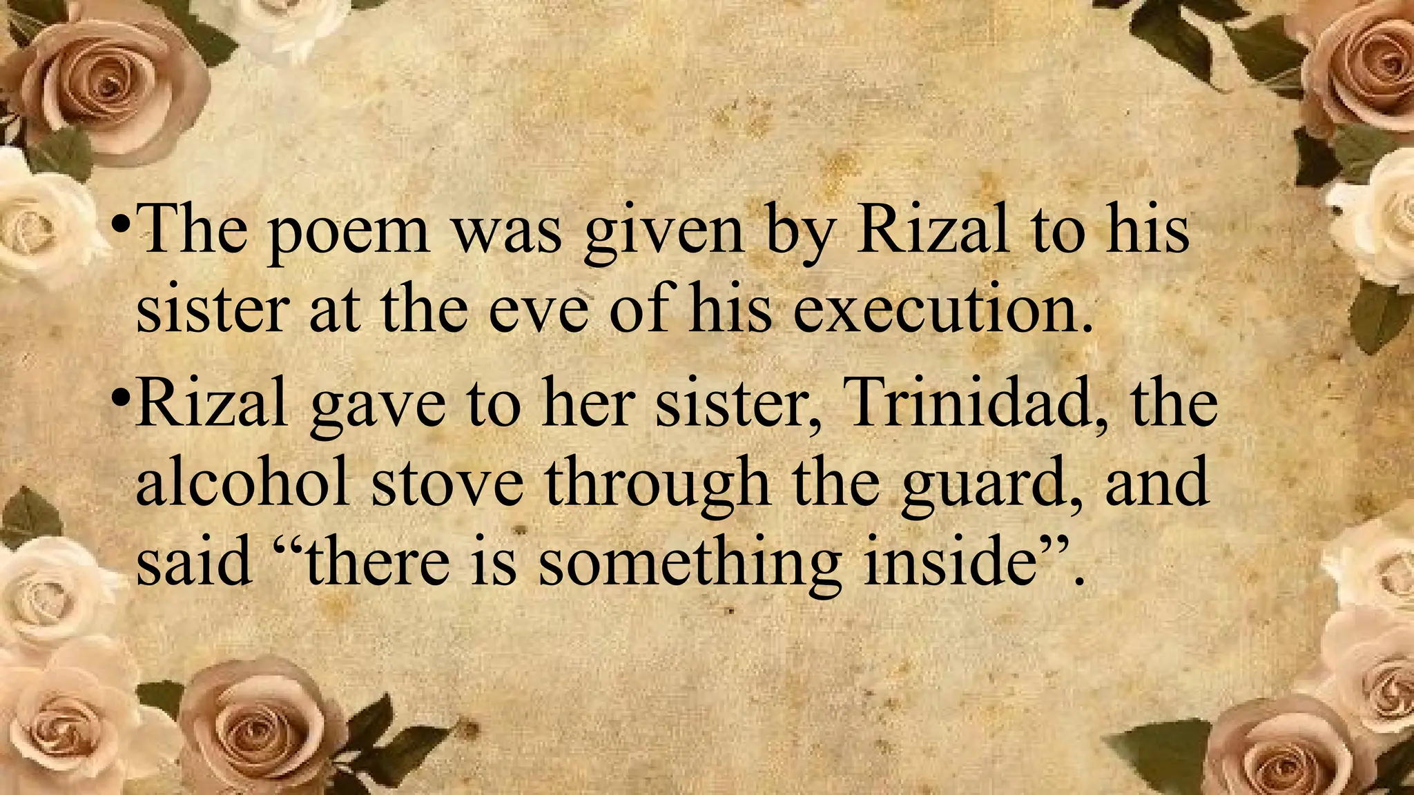 Mi Ultimo Adios or My Last Farewell of Rizal | PPTX