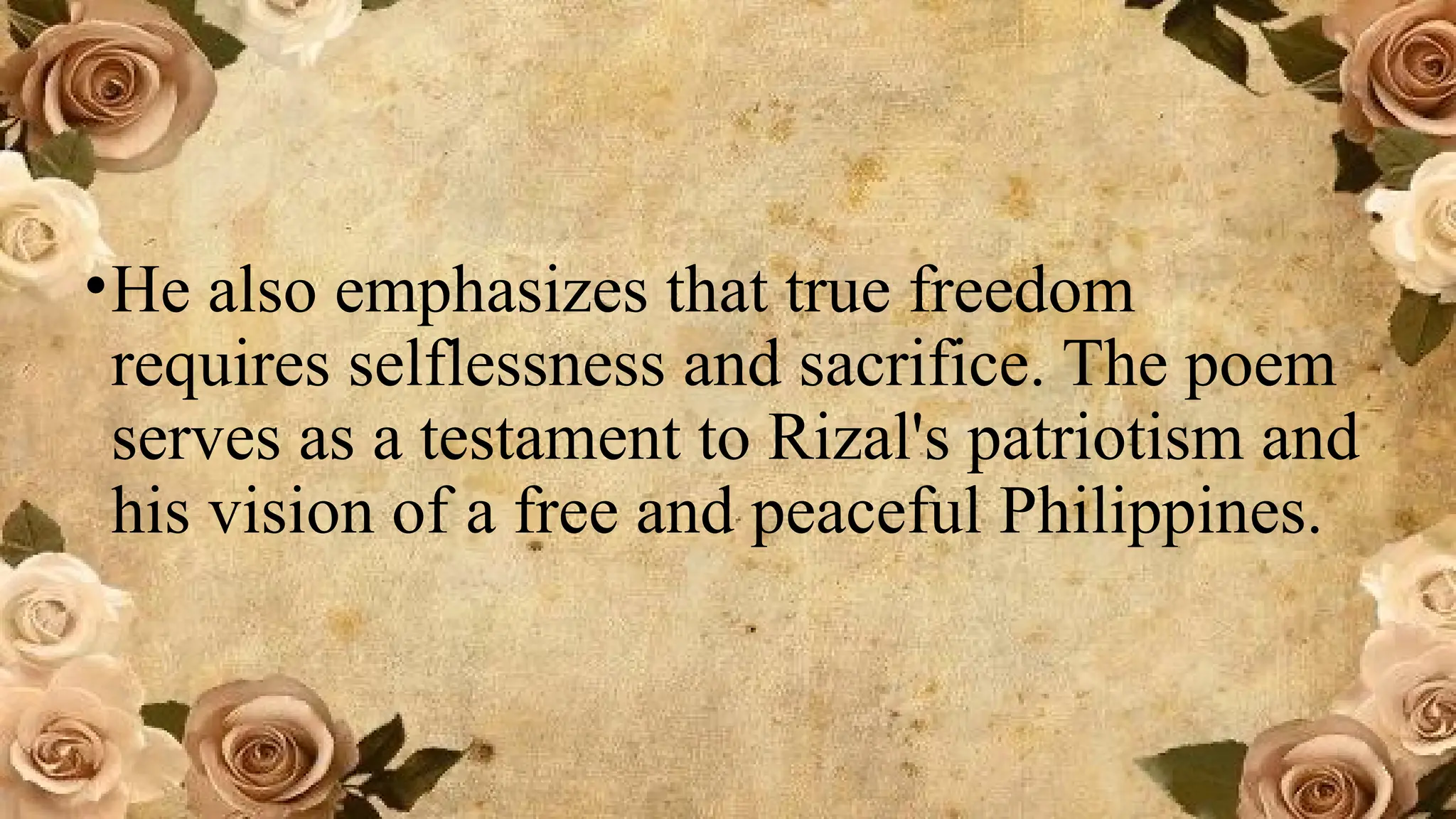 Mi Ultimo Adios or My Last Farewell of Rizal | PPTX