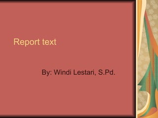 report-text.ppt PPT PPT PPT JUDUL BAHAN AJAR | PPT