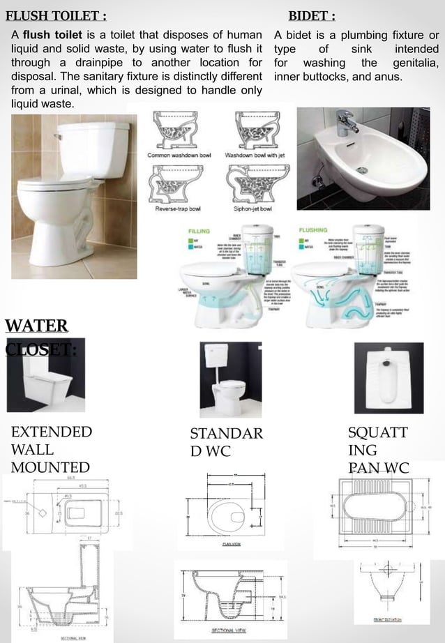 Report toilet building construction | PPTX