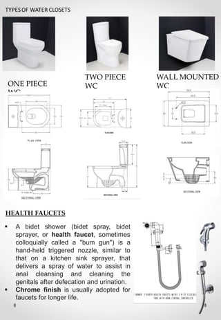 Report toilet building construction | PPTX